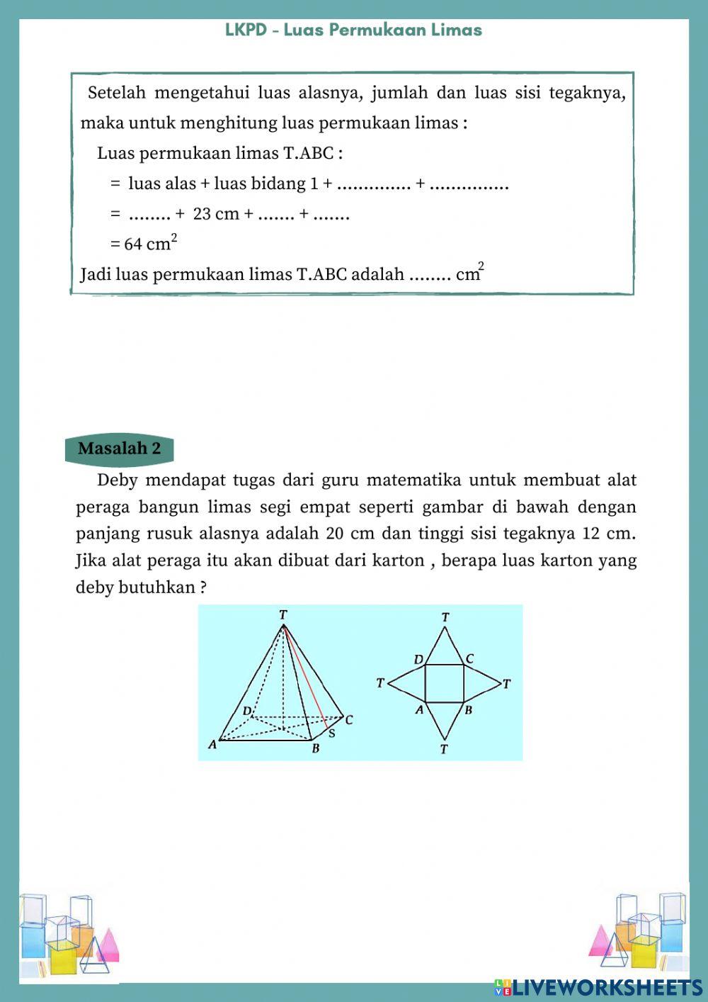 P7 1613757 | deby03 | Live Worksheets