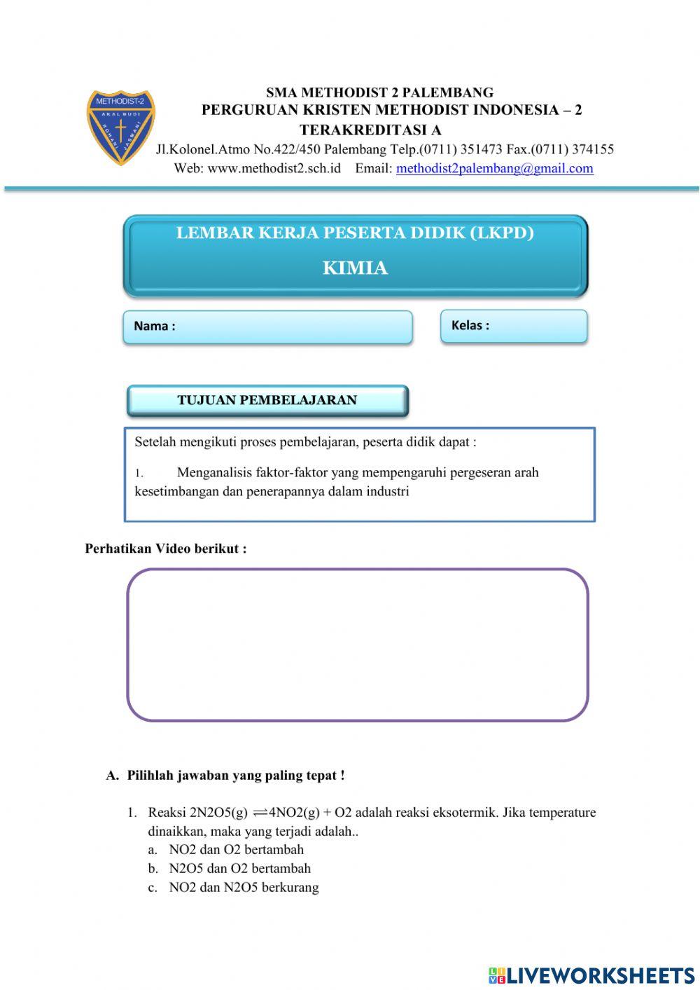 1613959 | Pergeseran kesetimbangan | Hotma_ria