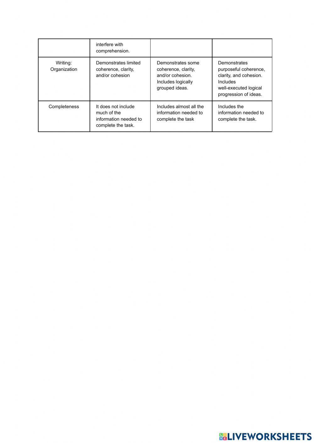 FINAL EXAM Back Office Program-English & Customer Service worksheet ...