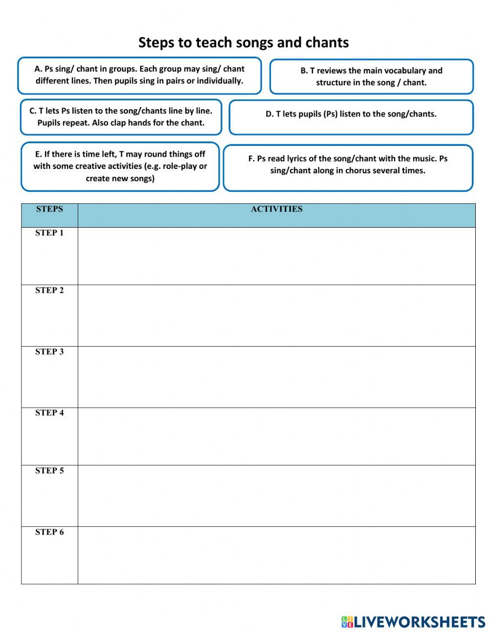 NVSP - TH 2021. Session18 worksheet | Live Worksheets