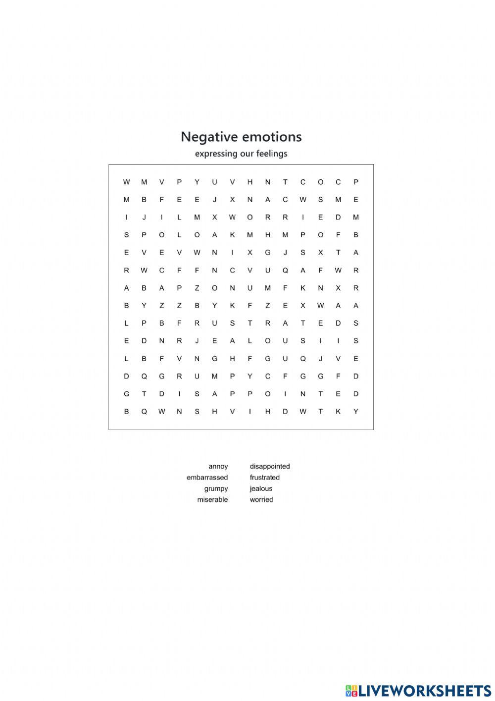 Feelings online exercise for iwi | Live Worksheets