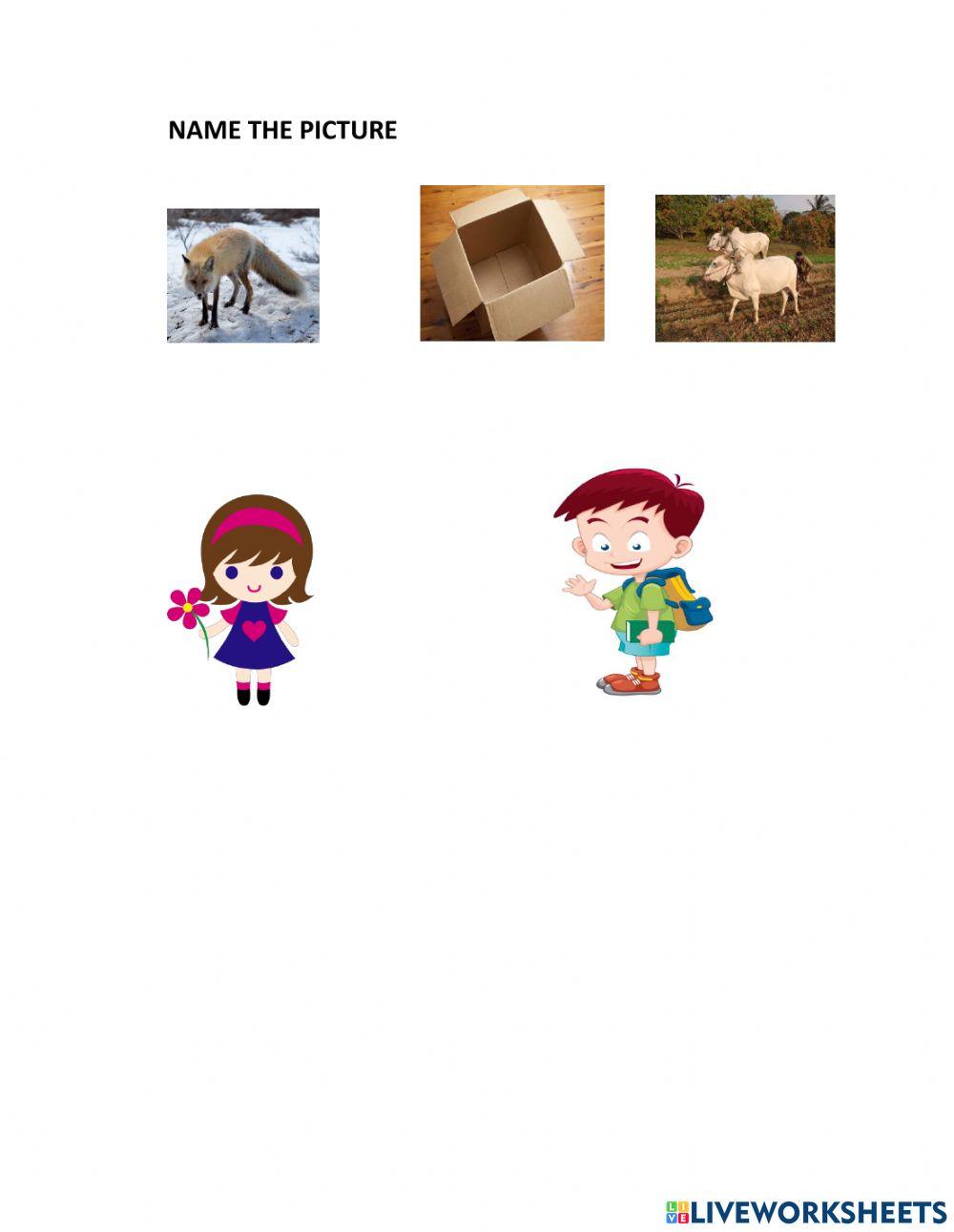 Tools and picture reading worksheet | Live Worksheets