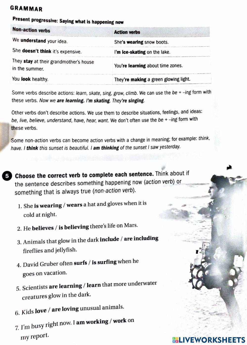 Workbook unit 1, 2 and 3 worksheet | Live Worksheets