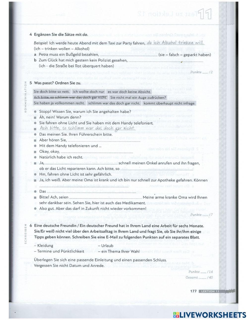 Schritte B1.2 (… | Free Interactive Worksheets | 2582350