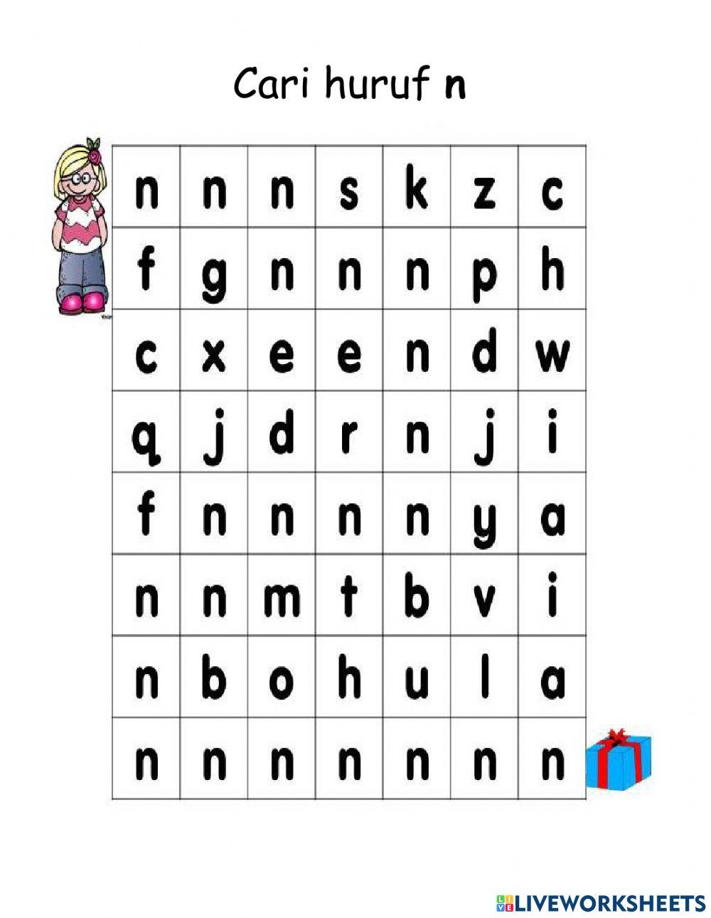 4192586 | HURUF N | YatiSofian | LiveWorksheets