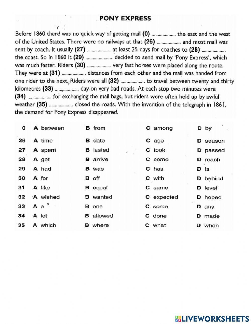 Volume 3 Test 4 Reading Answers