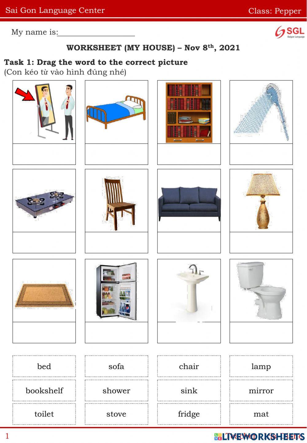 Homework-class Pepper (Nov 8th) worksheet | Live Worksheets