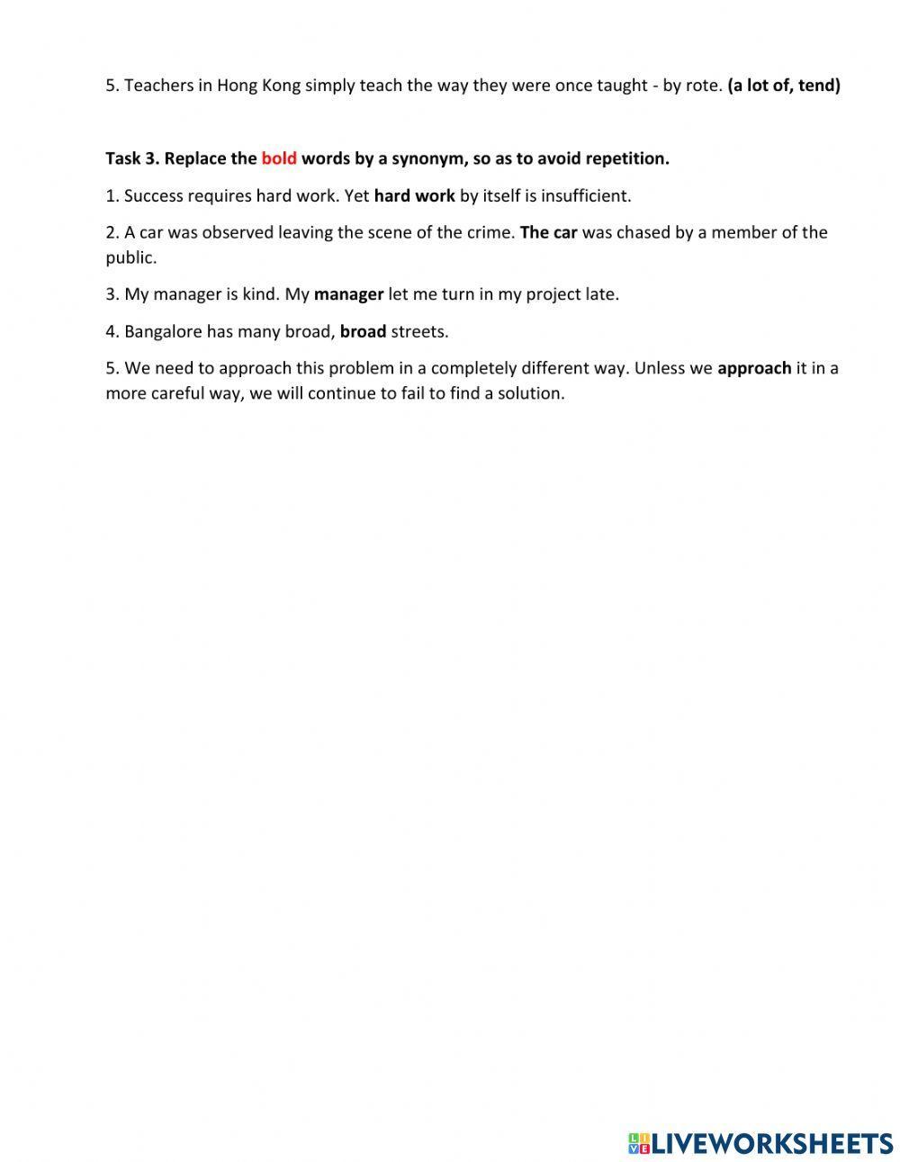 Hedging languag… | Free Interactive Worksheets | 1621292