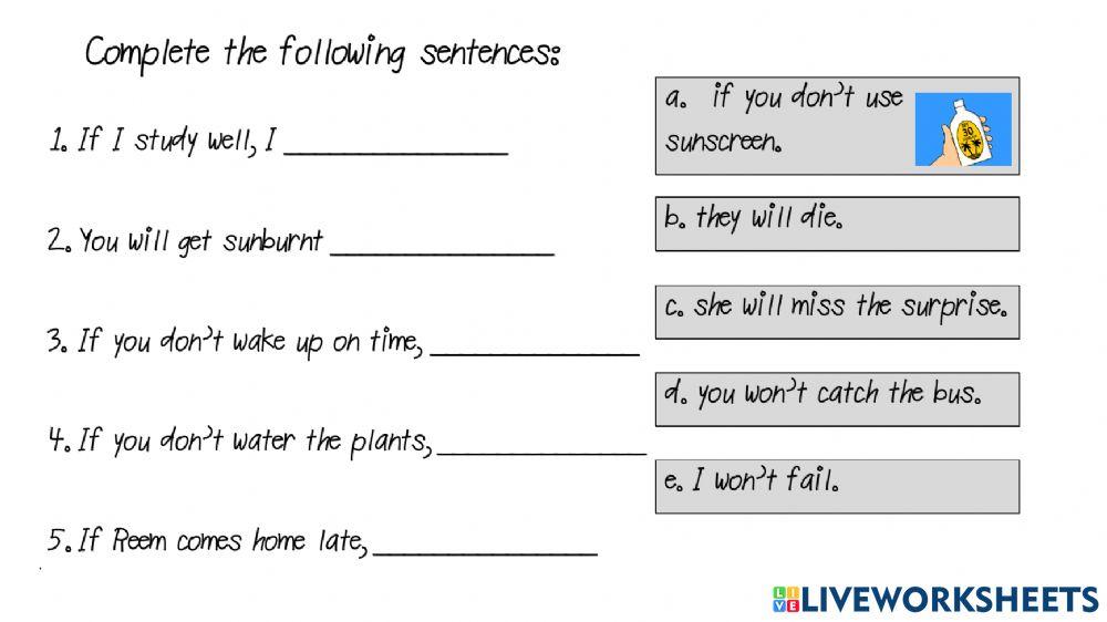 1622259 | First Conditional | Marziii | LiveWorksheets