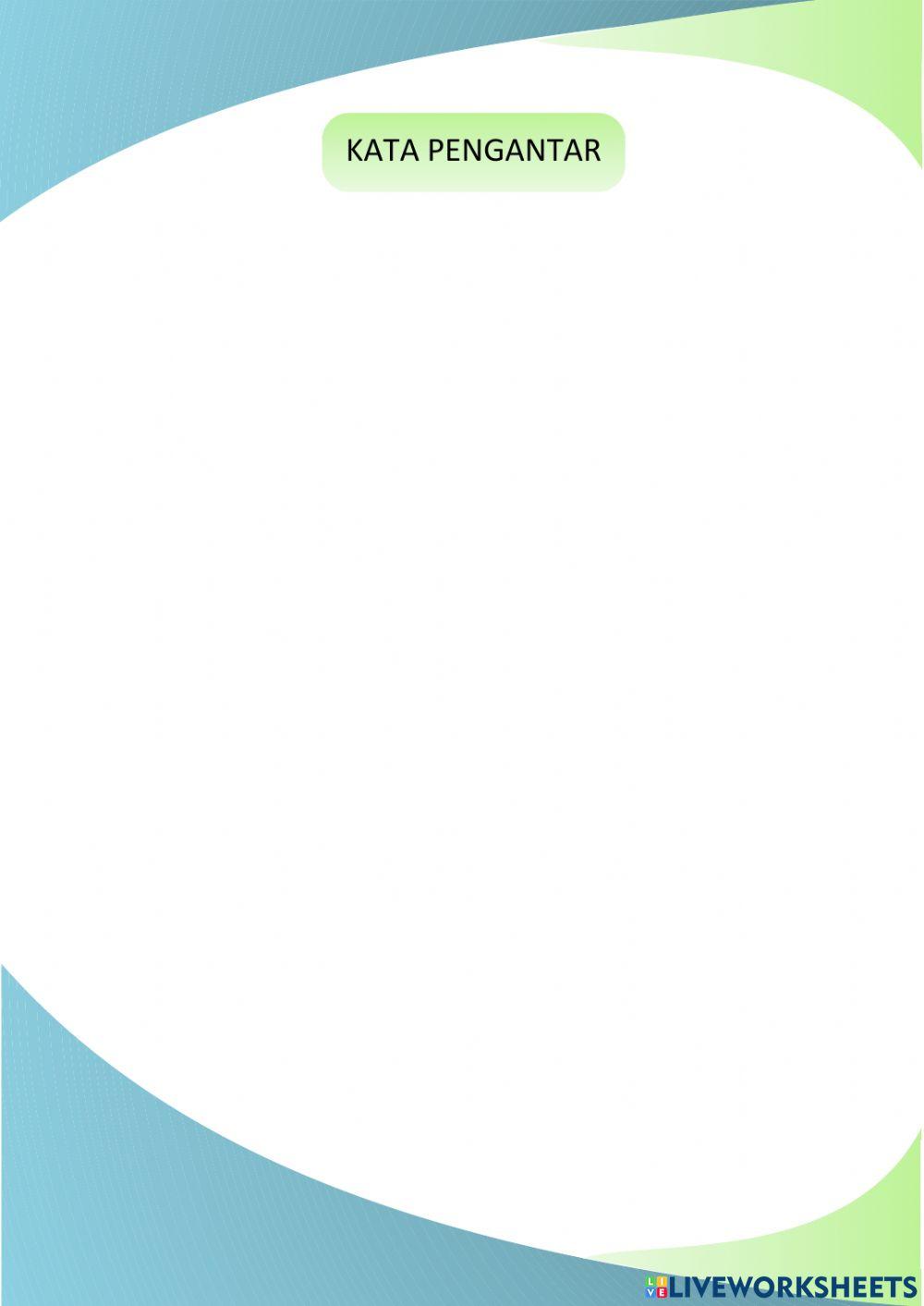 Cover lkpd worksheet | Live Worksheets