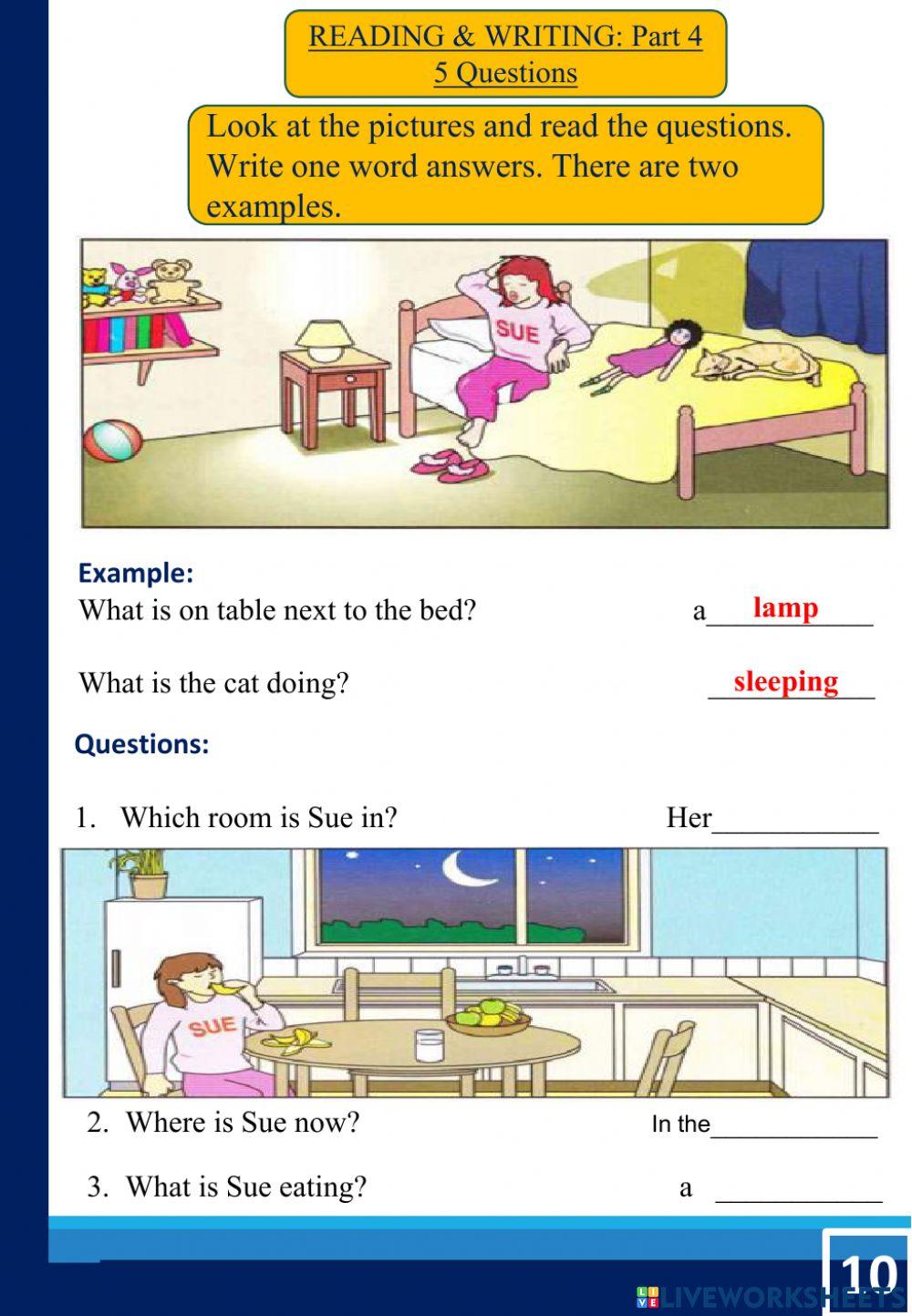 CAMBRIDGE READING AND WRITING - MIDTERM 1 online exercise for | Live ...