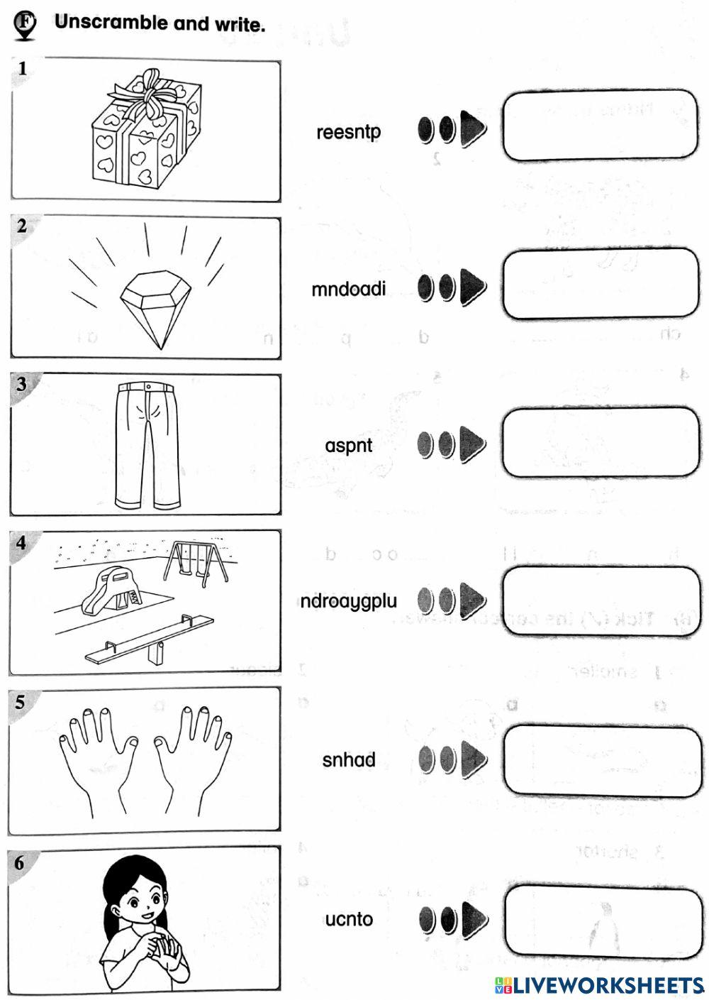 Year 3 English 10112021 Revision 6770400 | irenechua1983