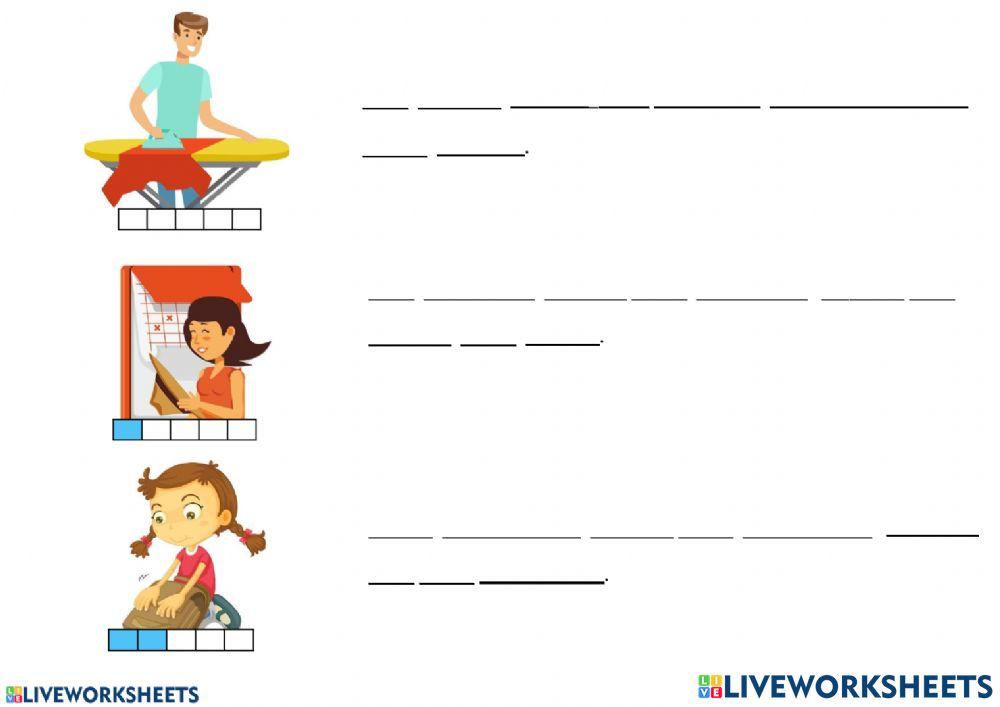 BUSY STUDENTS worksheet | Live Worksheets