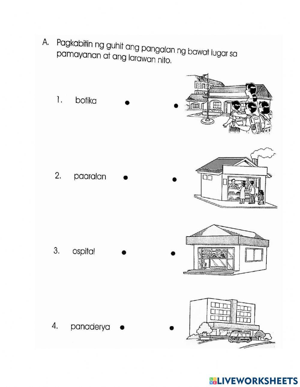 Mga Katulong Sa Komunidad Interactive Worksheet Kinde - vrogue.co
