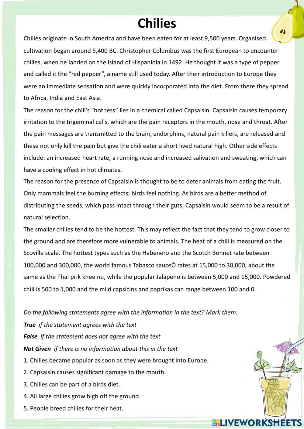 Type type practice 4 reading worksheet | Live Worksheets