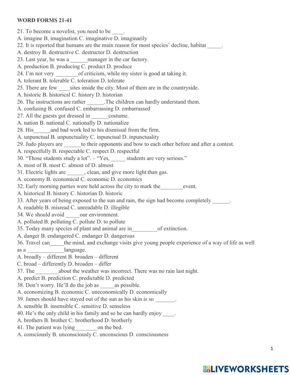 1698208 | Word forms 21-41 | ntbngoc2390