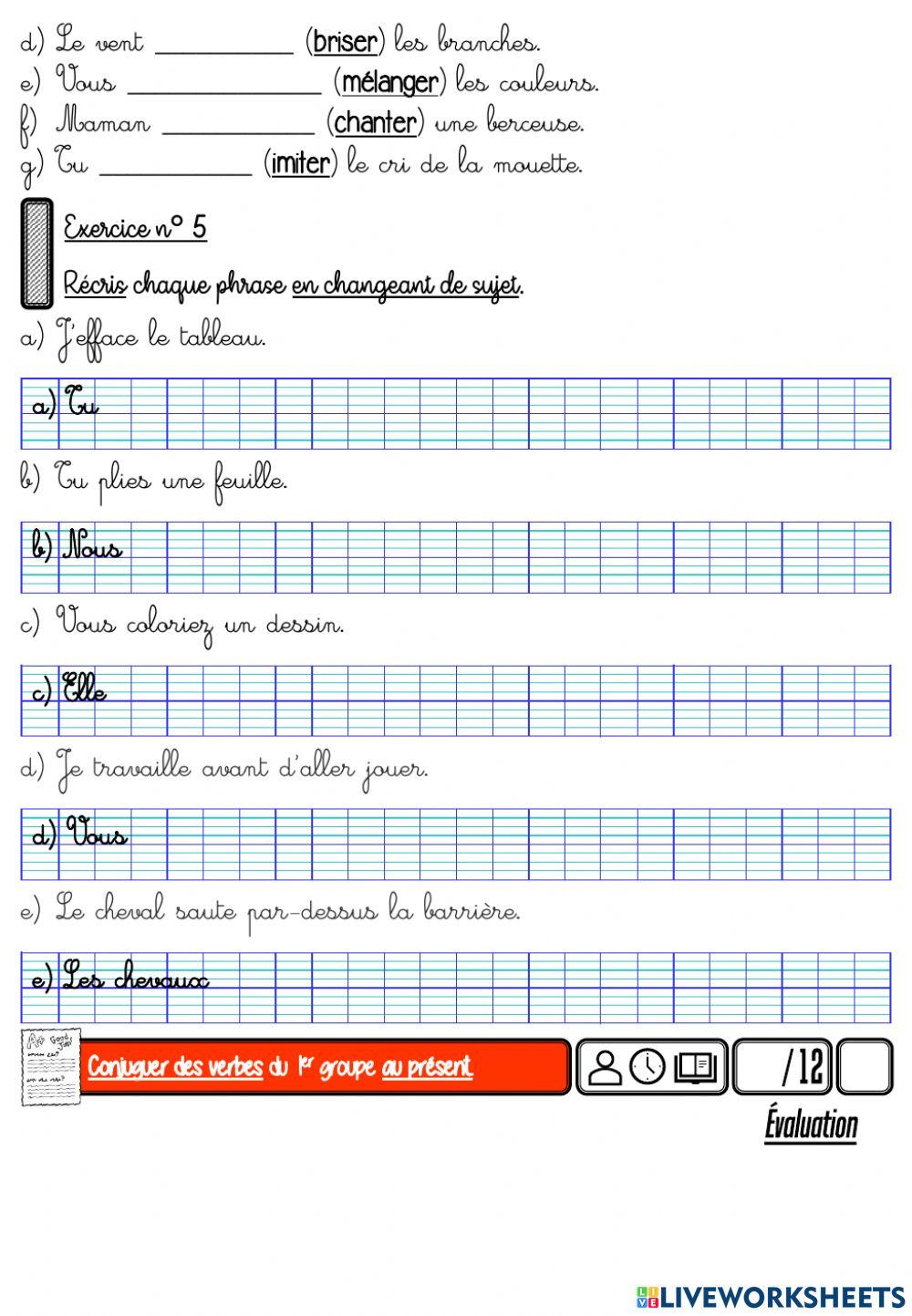 Conj et tableaux 1698649 | sirdaik | Live Worksheets