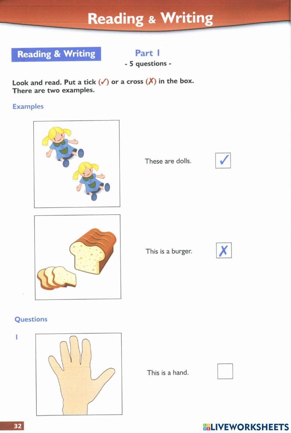 English BOOK 2 TEST 2 PAGE 32-38 online exercise for 3-4 | Live Worksheets