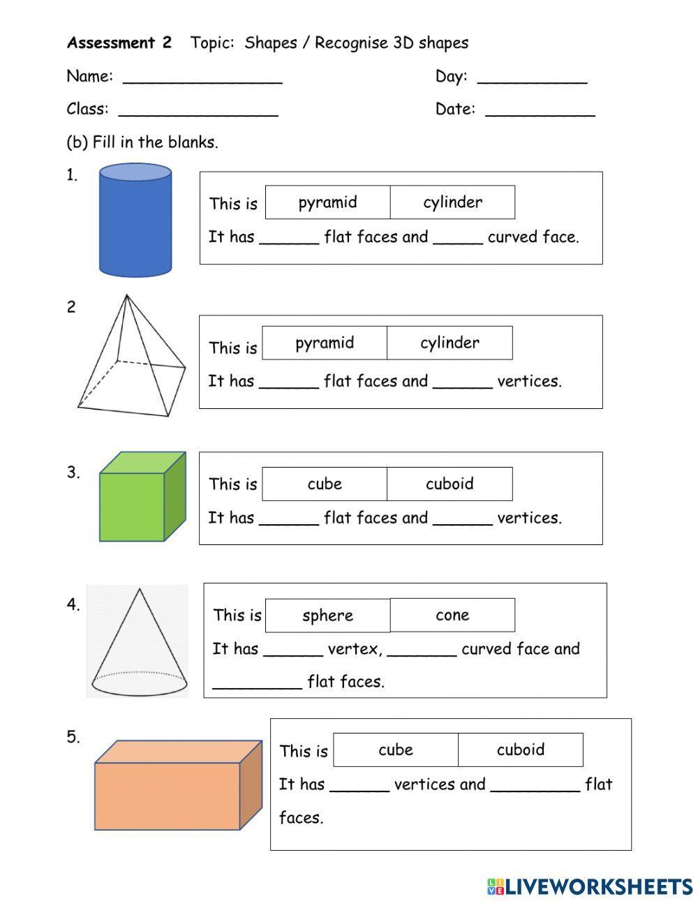 Recognise 3D G2 (B) 1699674 | LAU SIEW LIN | Live