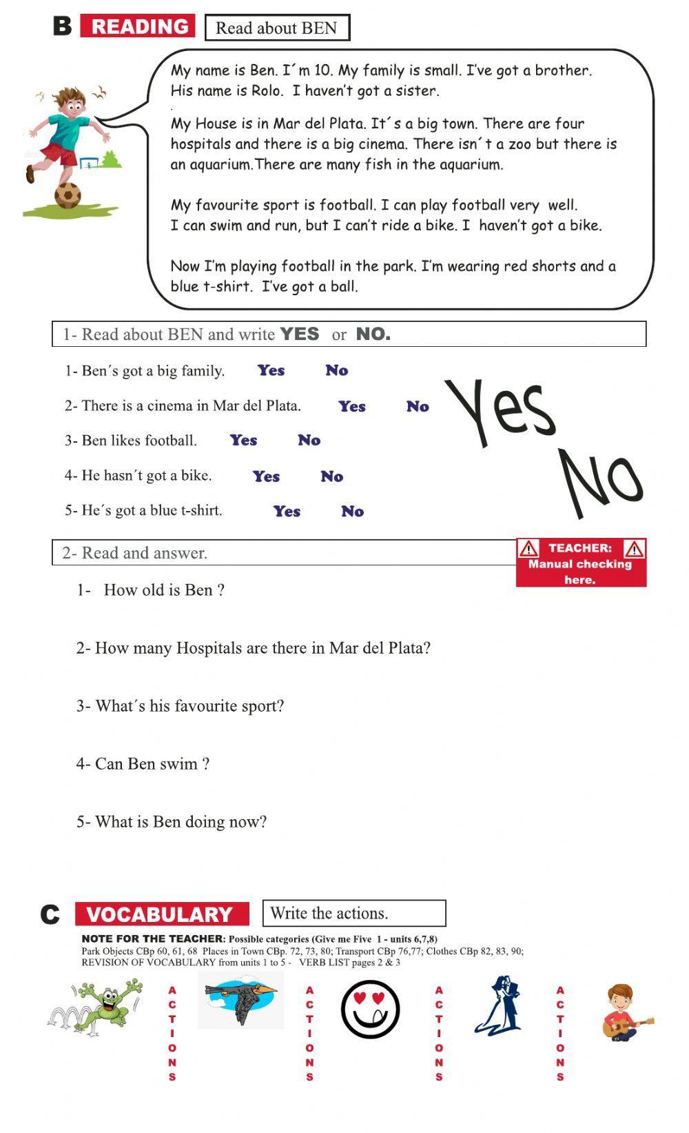 1G TEST 3 - Giv… | Free Interactive Worksheets | 6903337