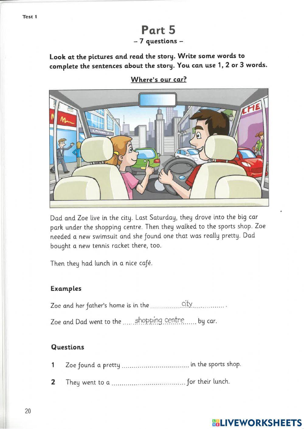Movers-3-authen… | Free Interactive Worksheets | 2649923