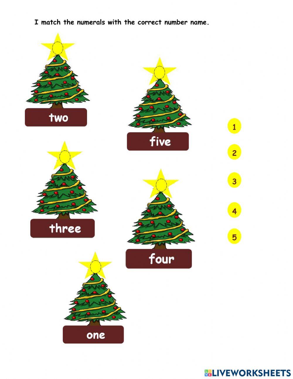 Number names 1-5 Carmela F 2626204 | CarmelaF | Live