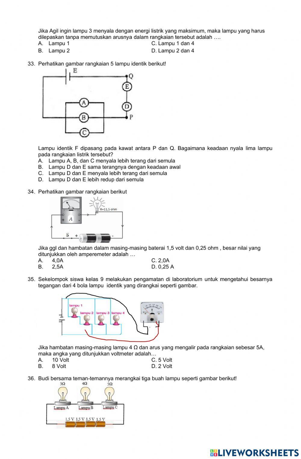 1725212 | Pas ipa 9 | Anisatul illiyin | LiveWorksheets