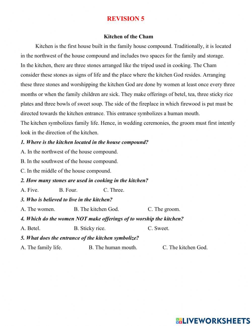 R5 interactive worksheet | Live Worksheets