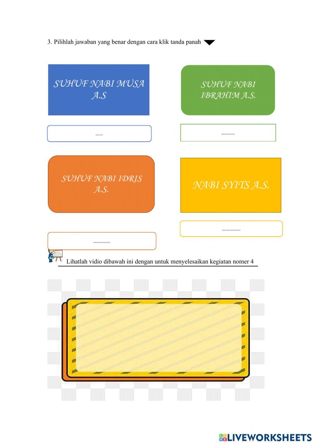 Lkpd pai free activity | Live Worksheets