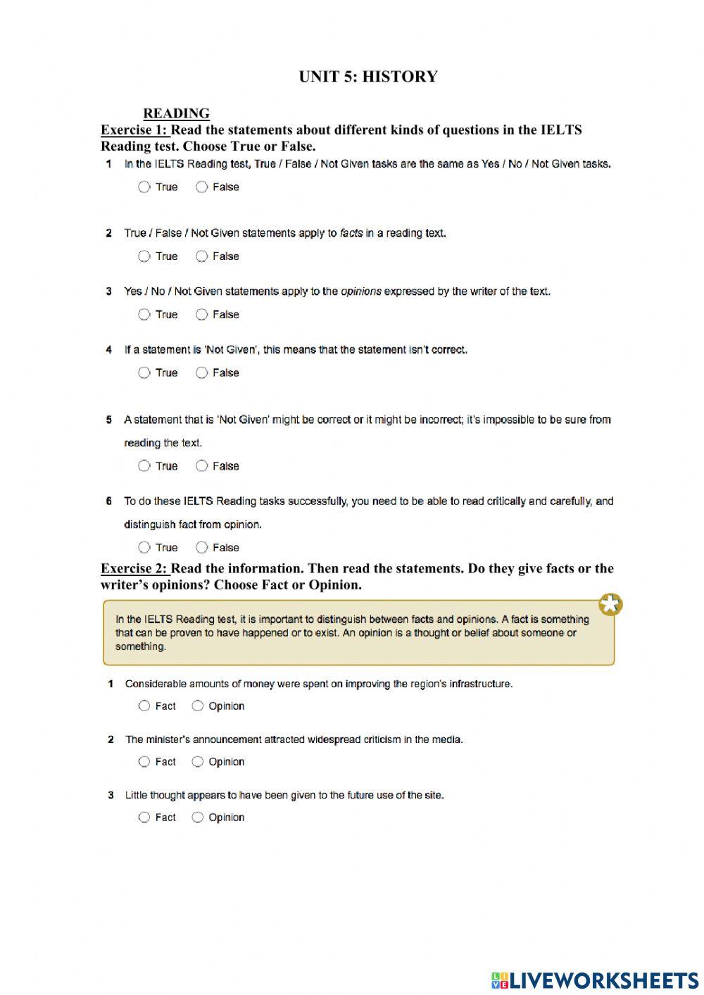 Mindset 3 - Uni… | Free Interactive Worksheets | 1725748