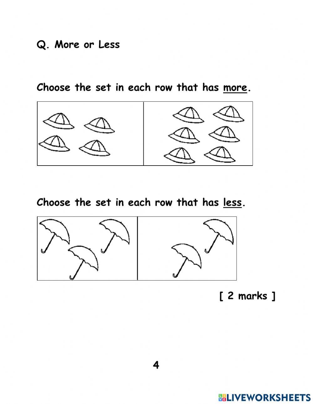 Mathematics (Part 2) Exam Term 1 online exercise for | Live Worksheets