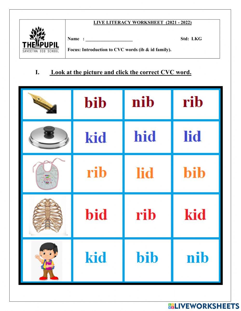 Live Literacy worksheet online exercise for | Live Worksheets