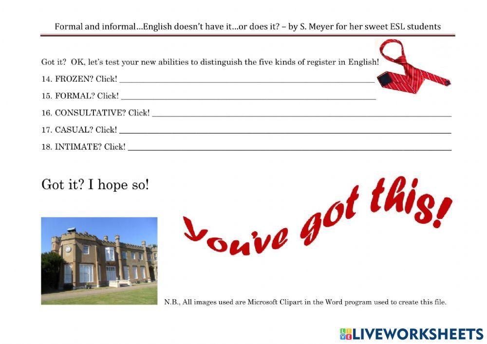 SMT-REGISTER-formal vs informal 1727586 | Starleen K.