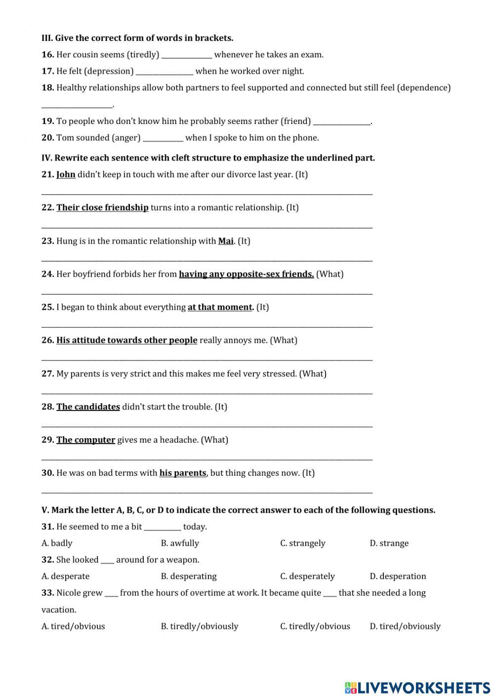 G11 - Practice … | Free Interactive Worksheets | 2629053