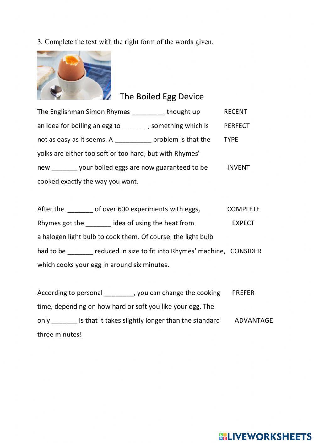 Extra practice English as a Second Language (ESL) exercise | Live ...