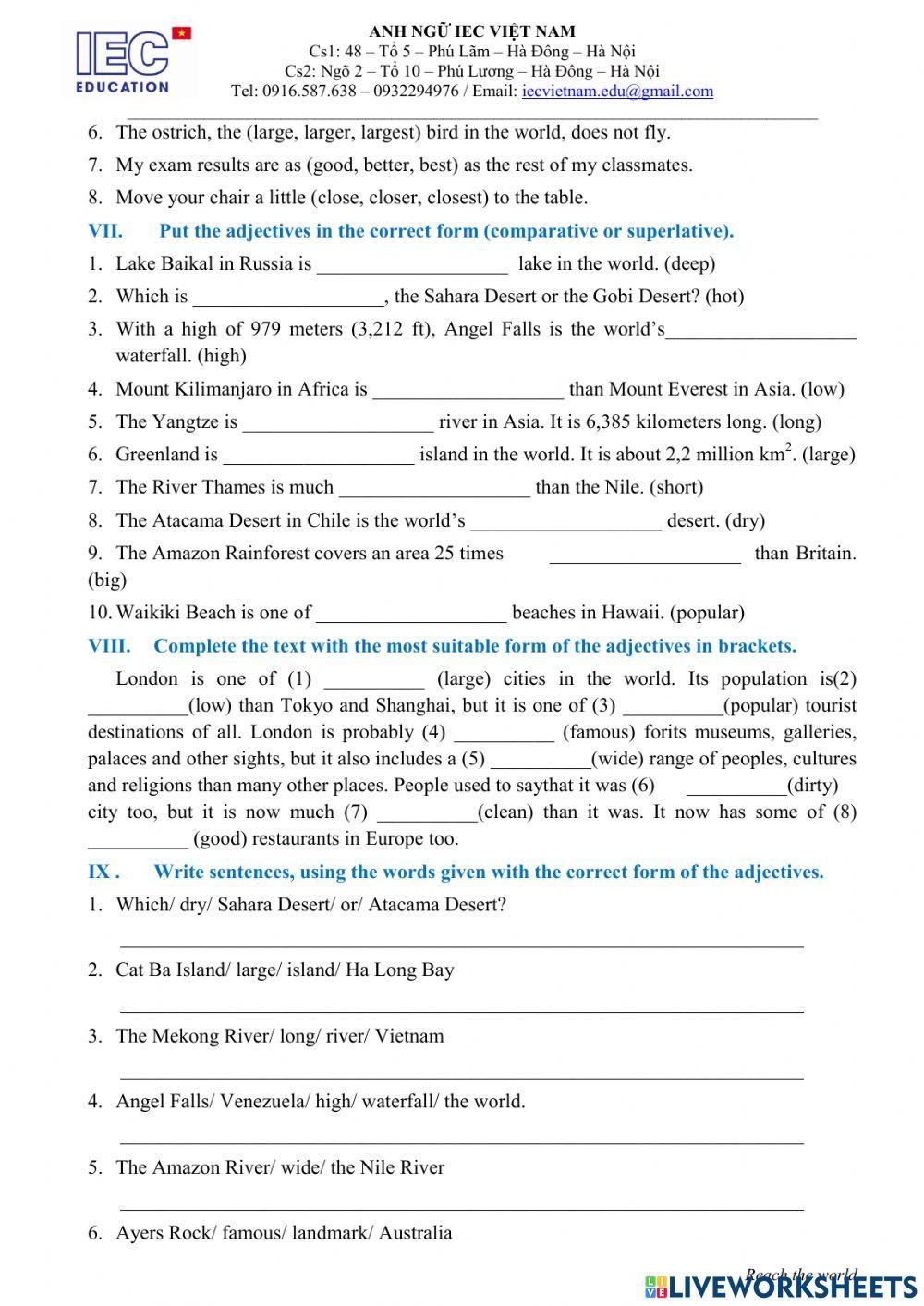 Unit 12 : Grade… | Free Interactive Worksheets | 1731000
