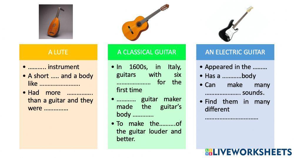 Making music hi… | Free Interactive Worksheets | 1728776