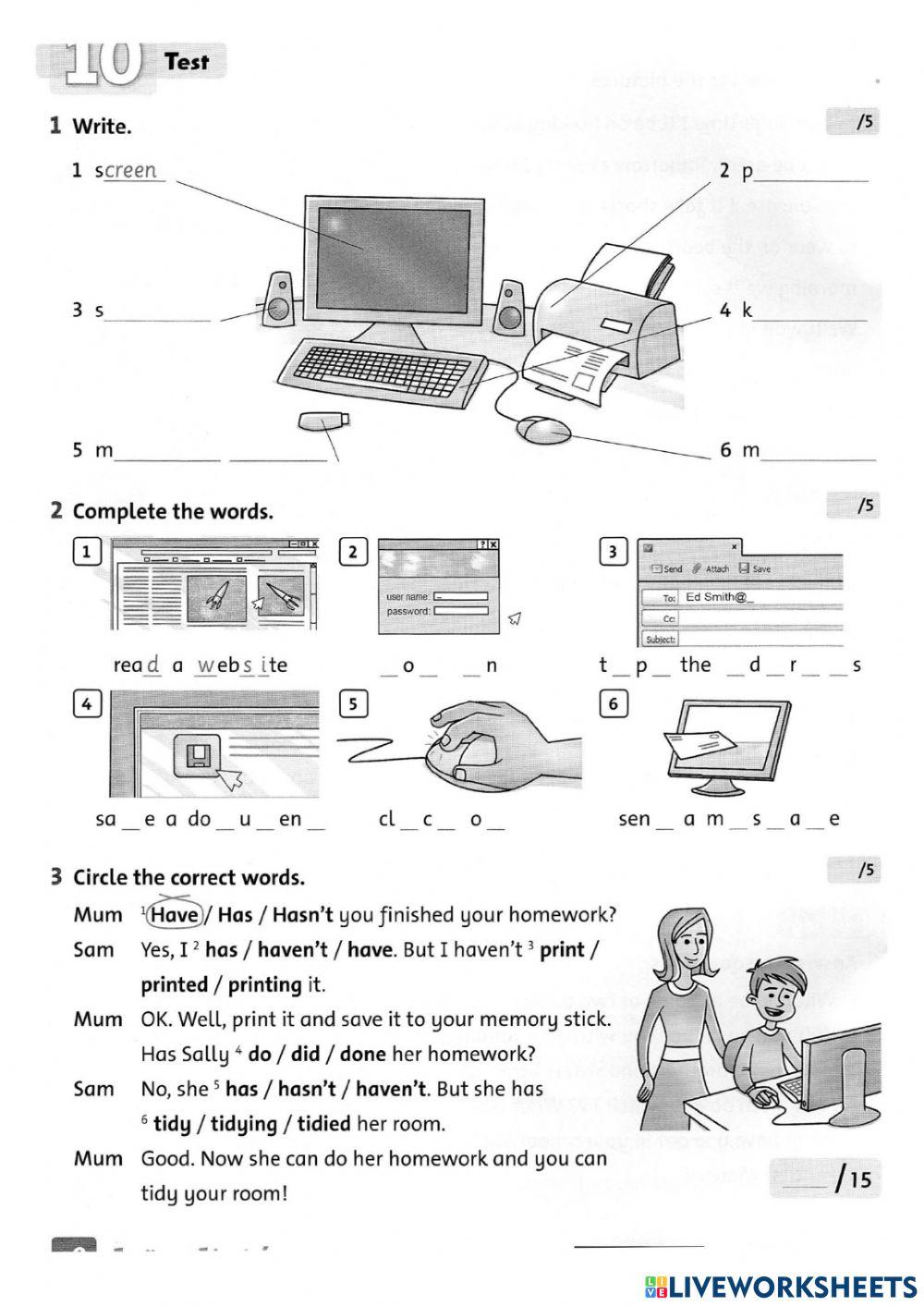 Family and Frie… | Free Interactive Worksheets | 6798179