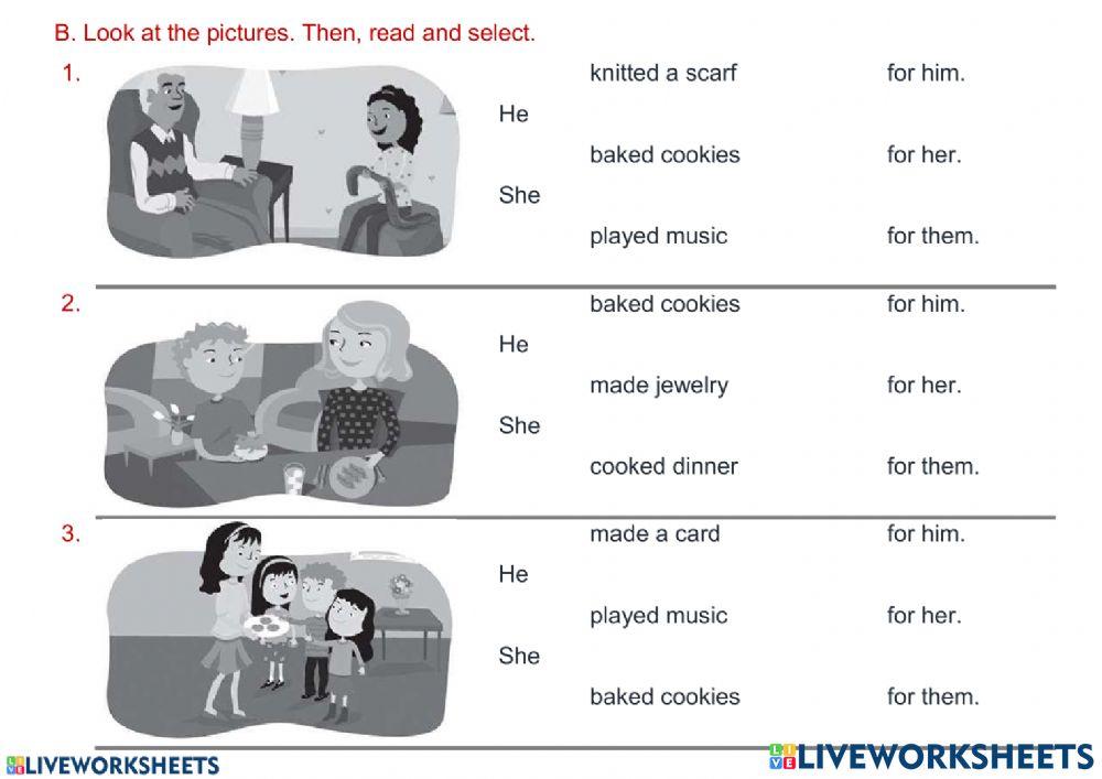 Week 32-making things worksheet | Live Worksheets