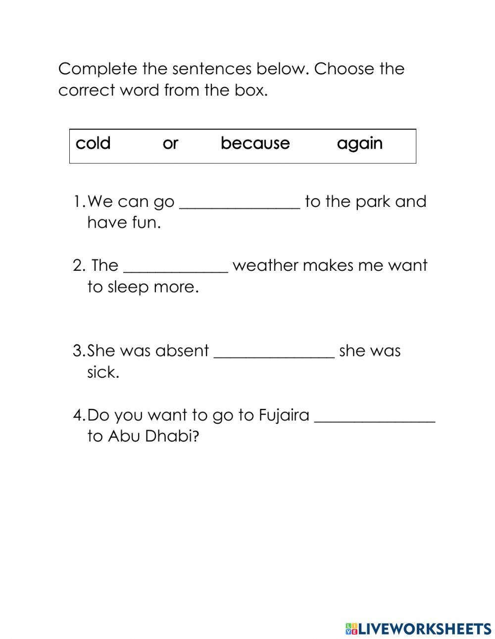 Hfw online pdf worksheet | Live Worksheets