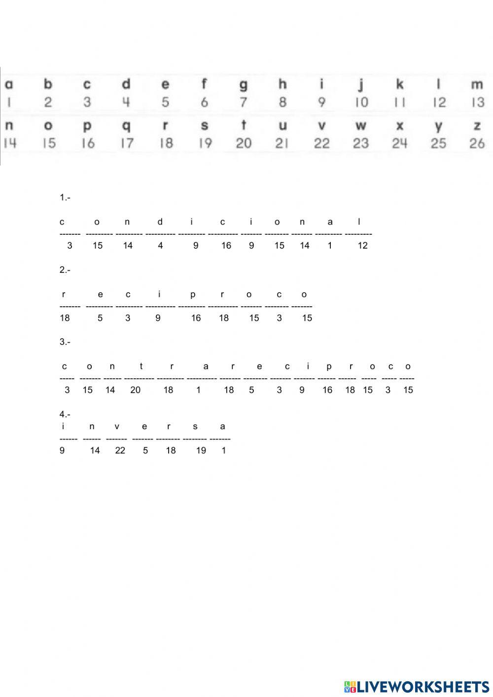 Enigma interactive activity for 3ero | Live Worksheets