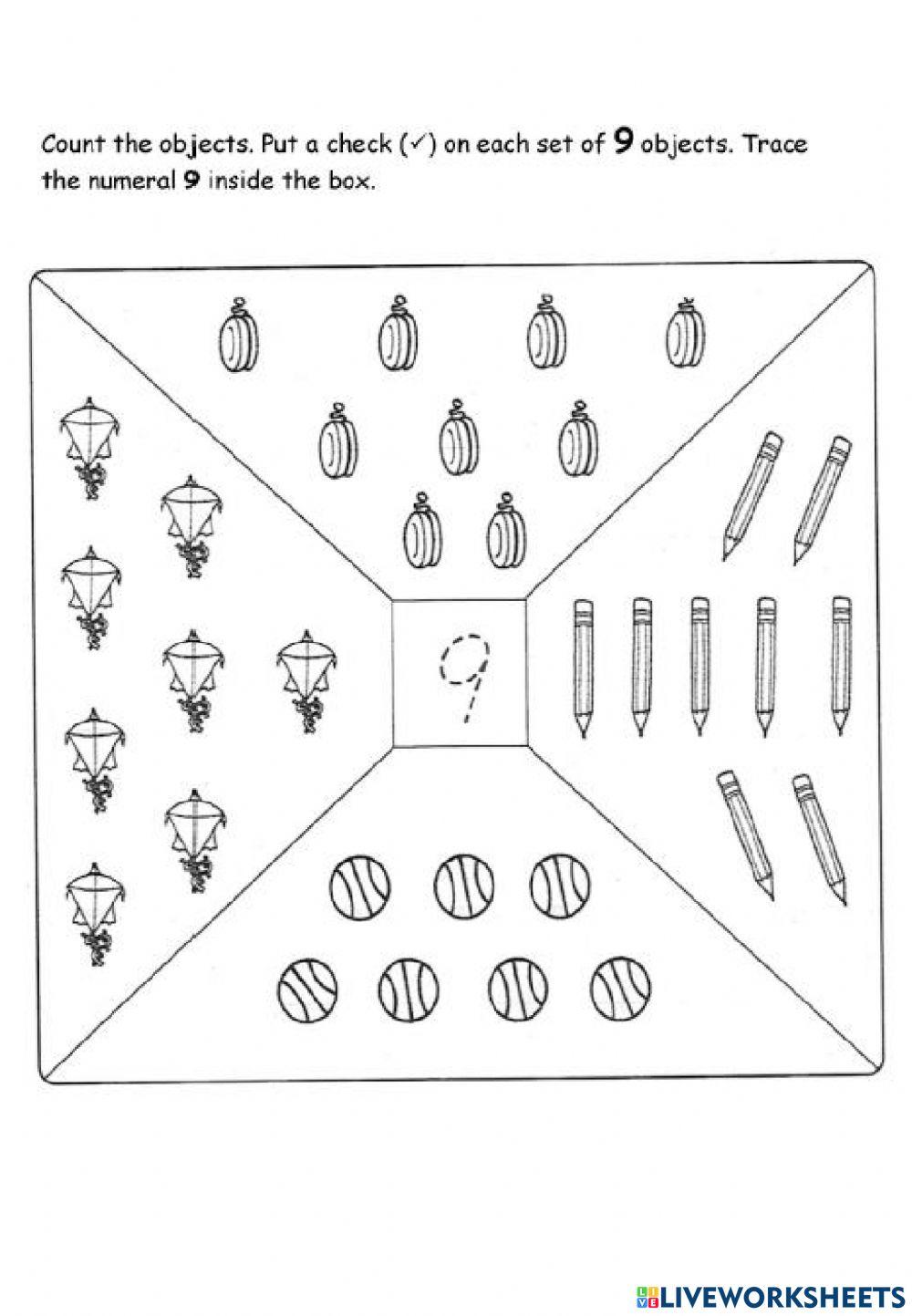 maths for kids online exercise for | Live Worksheets