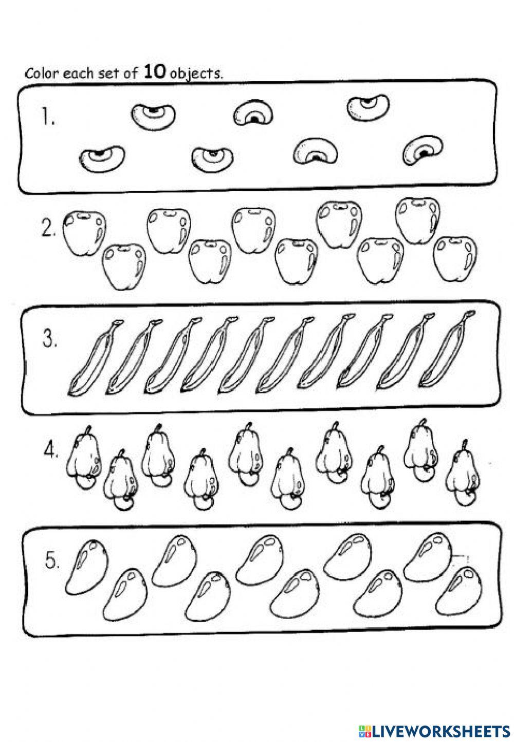 maths for kids online exercise for | Live Worksheets