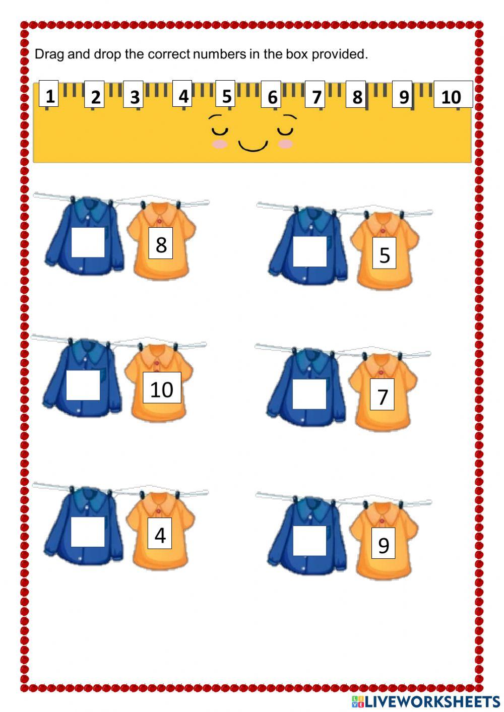 MATH 1 SET 1 LKG B online exercise for | Live Worksheets