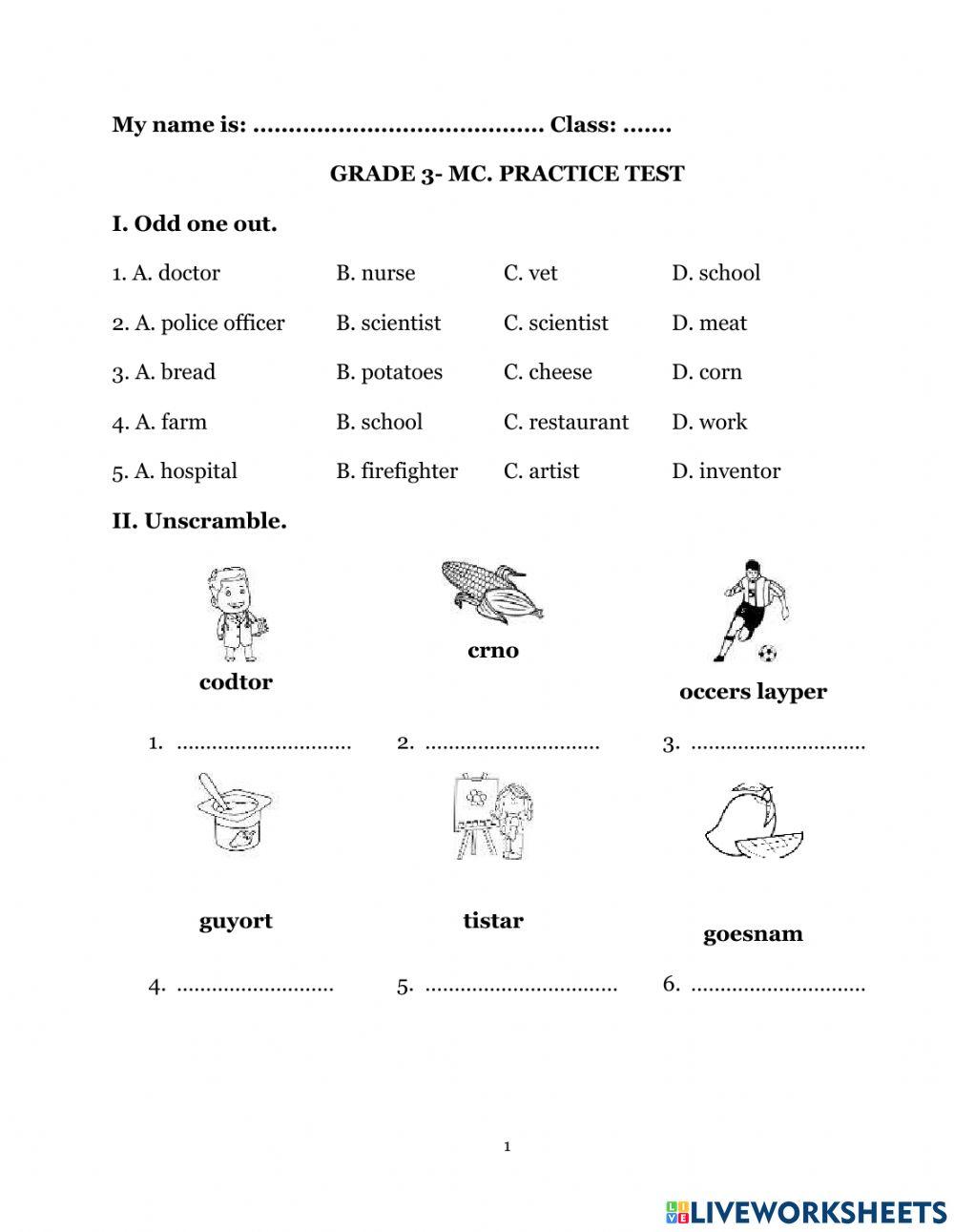3509954 | G3- Final Test MC- Pratice 1 | judy90