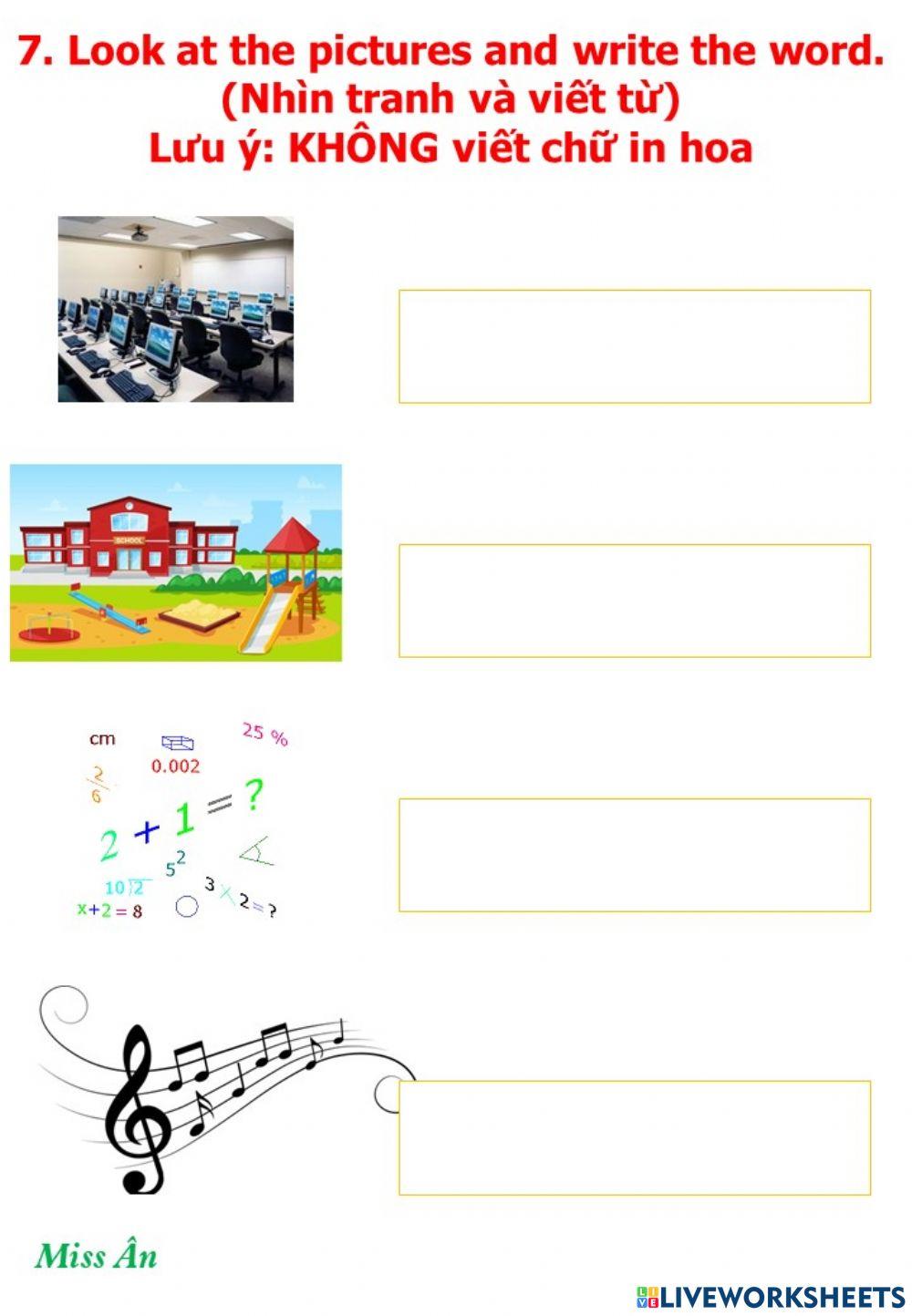 Ff3 - unit 4 - lesson 123 - ex7 worksheet | Live Worksheets