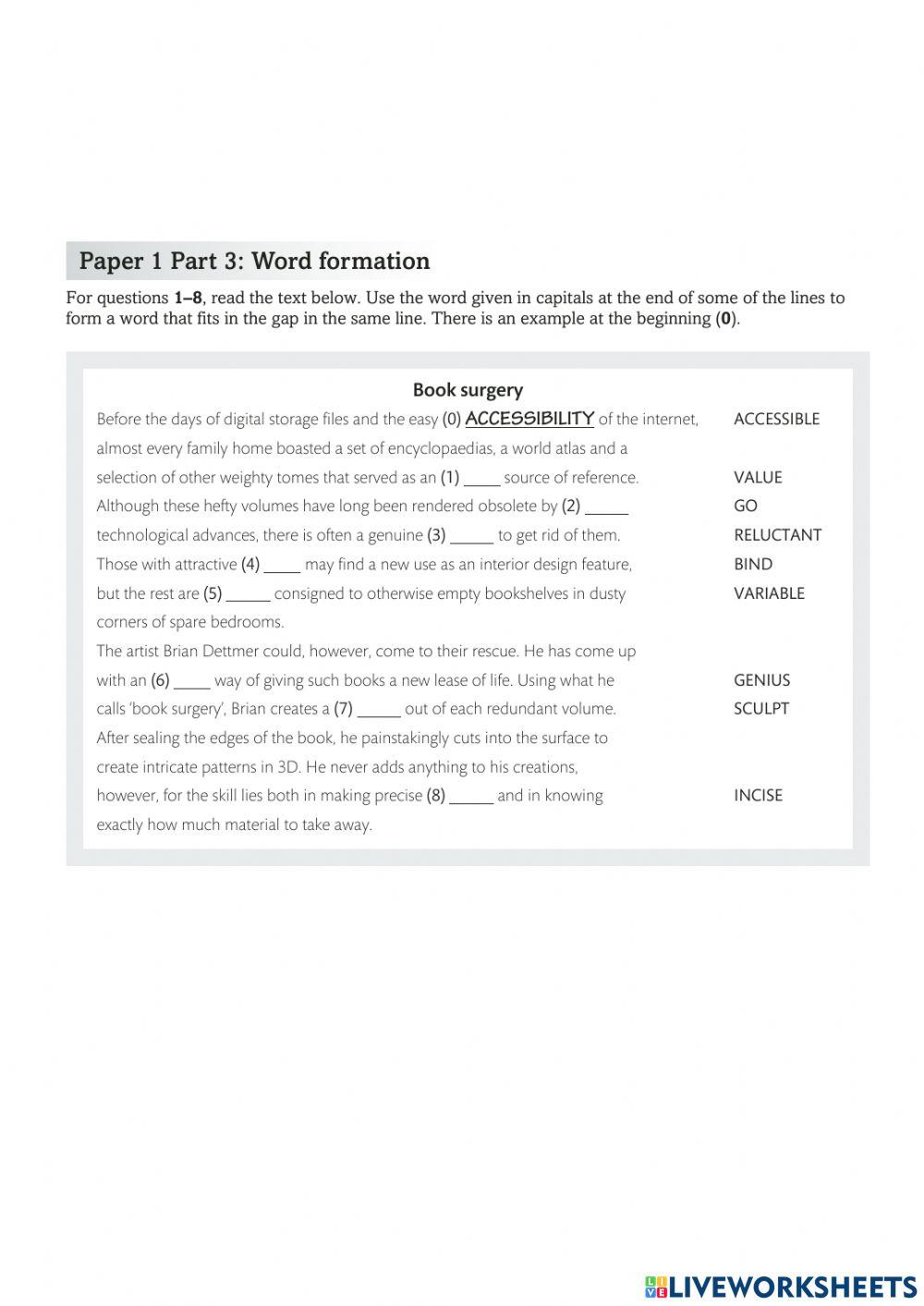 Day 2 Reading 3 | Free Interactive Worksheets | 1735741