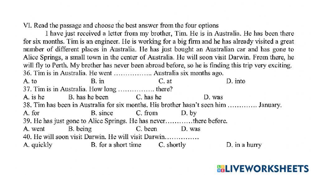 Practice 15-12 p6 worksheet | Live Worksheets