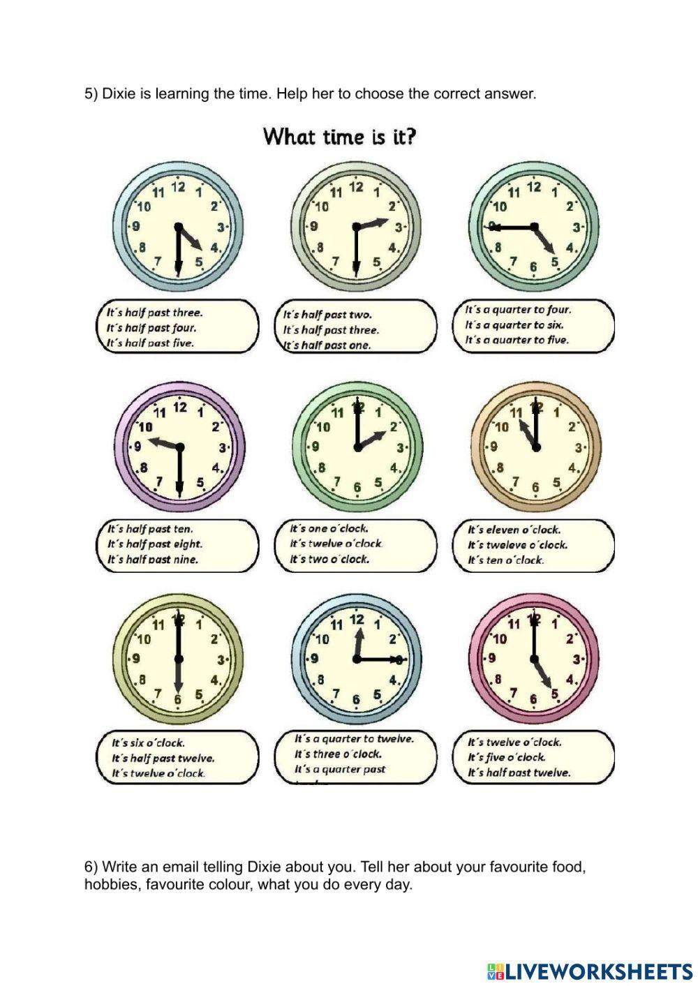 BC test worksheet | Live Worksheets