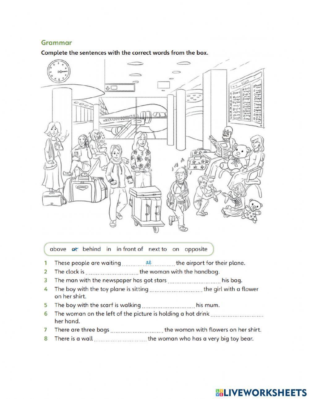 Unit 3: Spots a… | Free Interactive Worksheets | 1736296